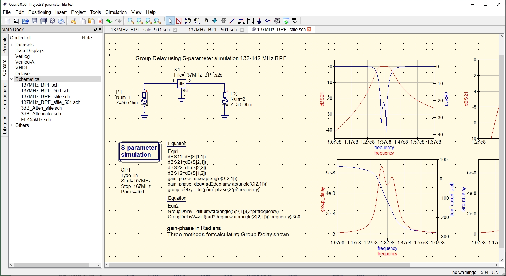Add s2p files support for Qucs-S · Issue #233 · ra3xdh/qucs_s · GitHub