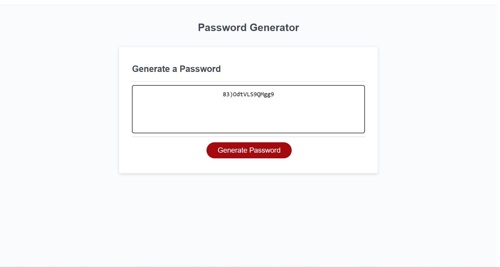GitHub - Muzan67/Javasciptmypassword: This is a password generator that ...
