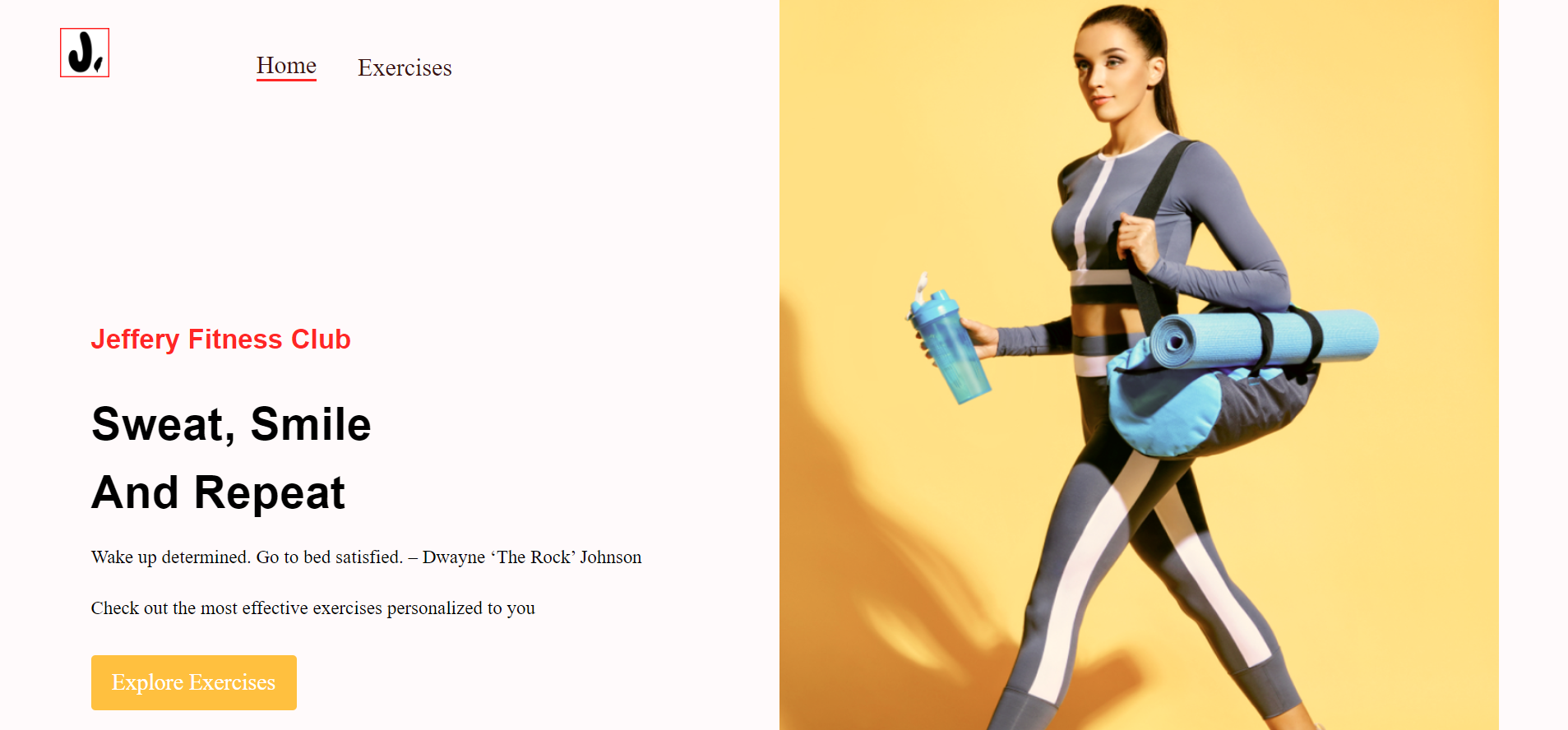 GitHub - JefferyKung/Your-personal-gym-instructor: This body-training guide built by the React ...