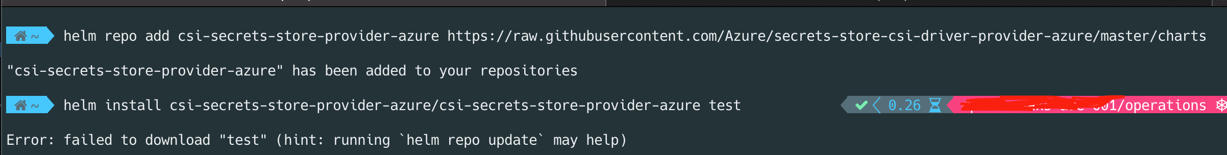 failed to download "https://raw.githubusercontent.com/Azure/secrets-store-csi-driver-provider ...
