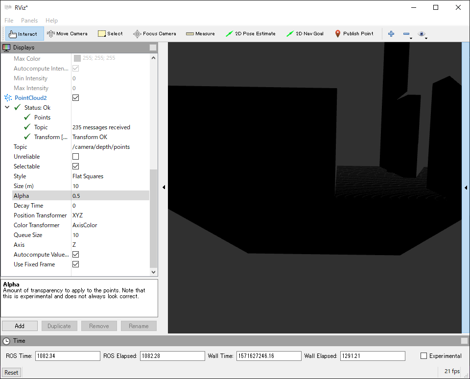 RViz: PointCloud2 is not correctly displayed · Issue #160 · ms-iot/ROSOnWindows · GitHub