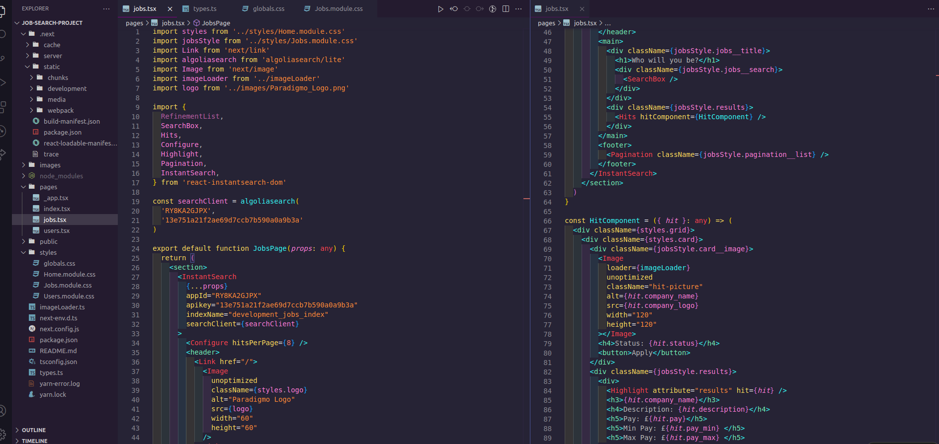 GitHub - Riddles-sys/job-search-project: Job search with NextJs and ...
