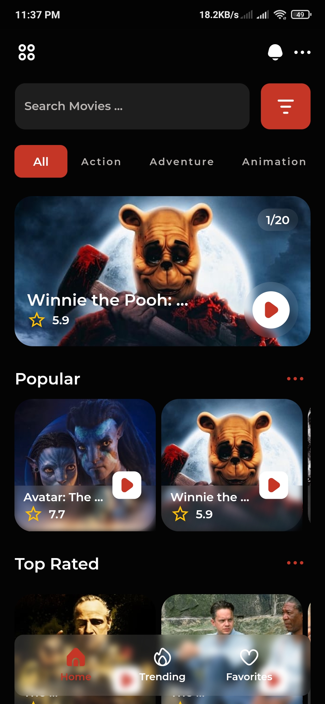 GitHub - mohamed-husein/movies-app