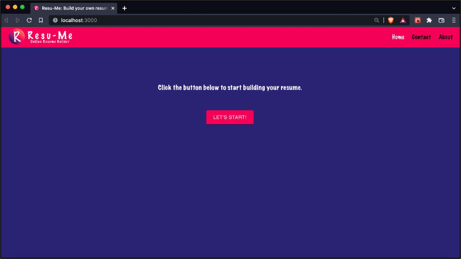 GitHub - rymrdp/resu-me: Resu-Me: Build your own resume