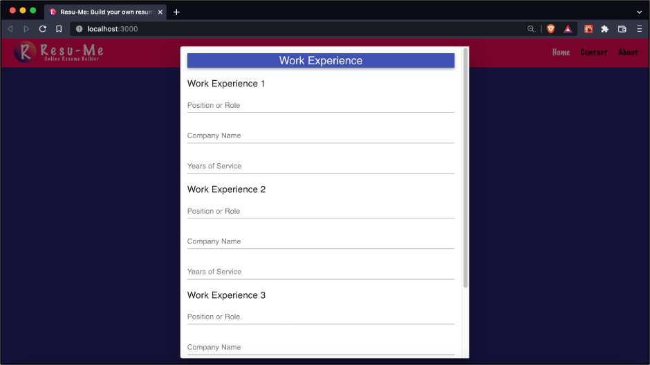 GitHub - rymrdp/resu-me: Resu-Me: Build your own resume