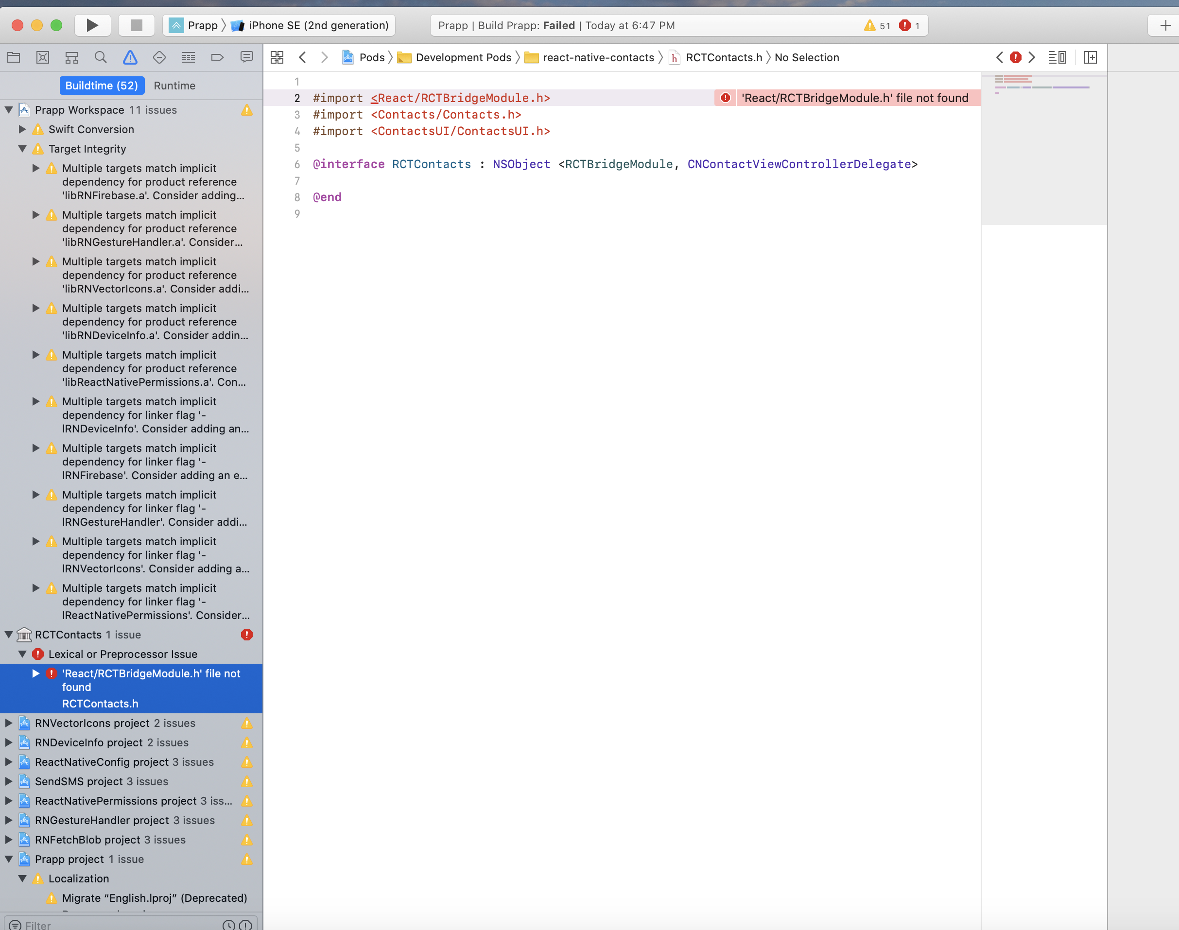 React/RCTBridgeModule.h module not found. · Issue #82 · react-native-community/upgrade-support ...