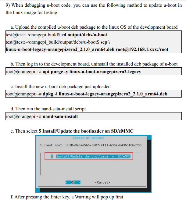 Burn new U-BOOT on Orange Pi 4B doesn't work · Issue #5 · orangepi-xunlong/orangepi-build · GitHub