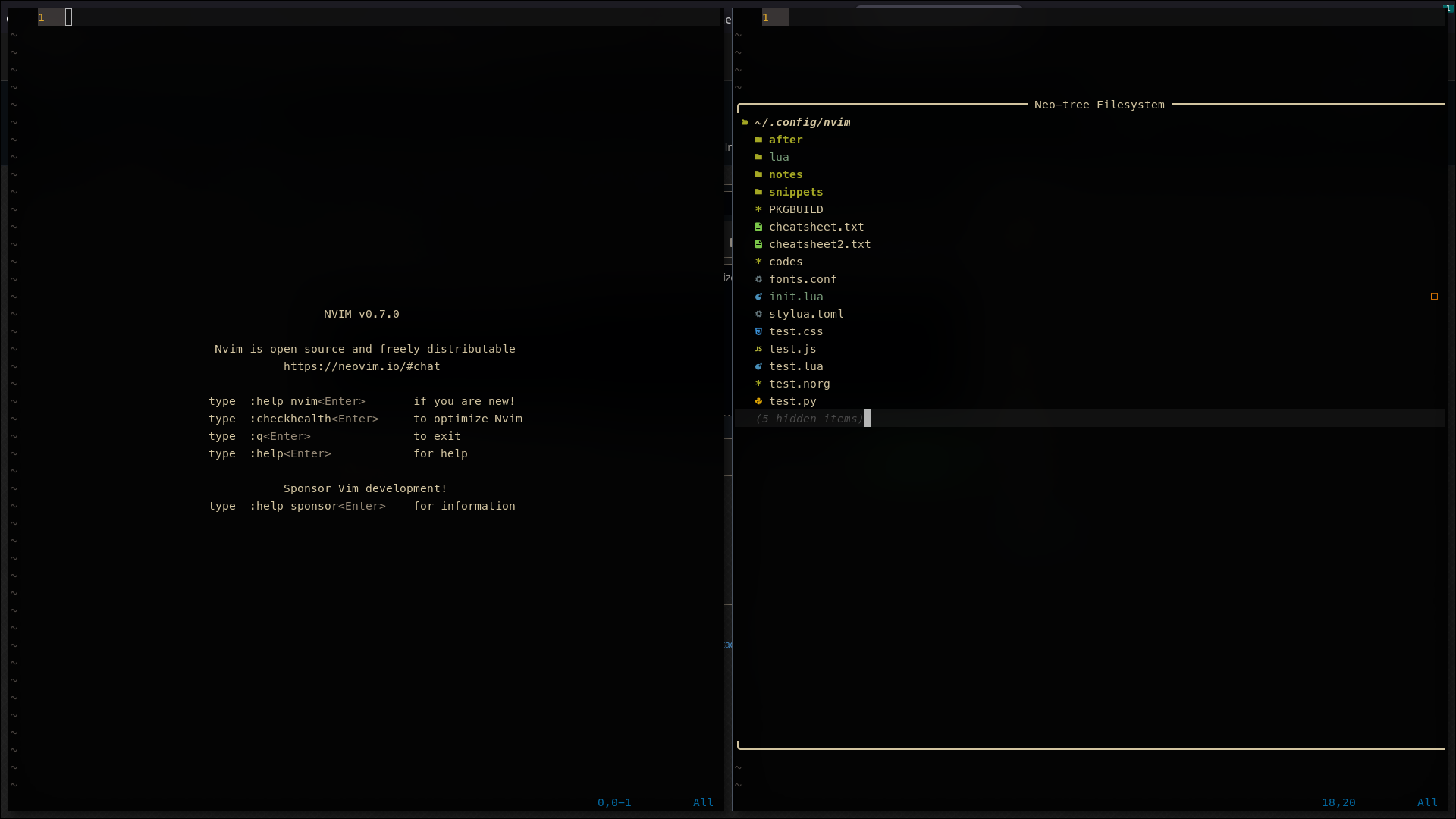 Feature Request: Re-render floating neo-tree on window size change · Issue #438 · nvim-neo-tree ...