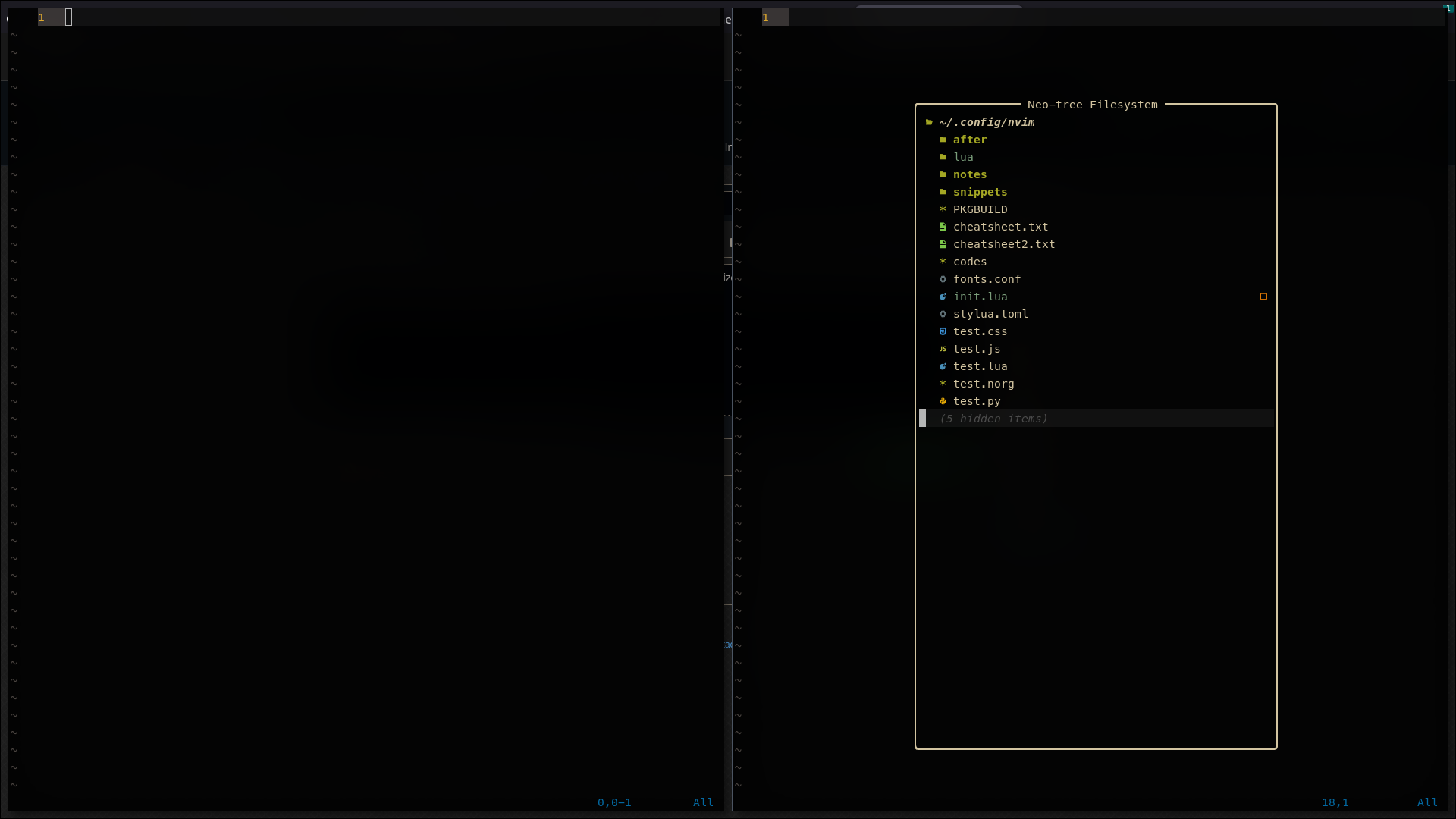 Feature Request: Re-render floating neo-tree on window size change · Issue #438 · nvim-neo-tree ...