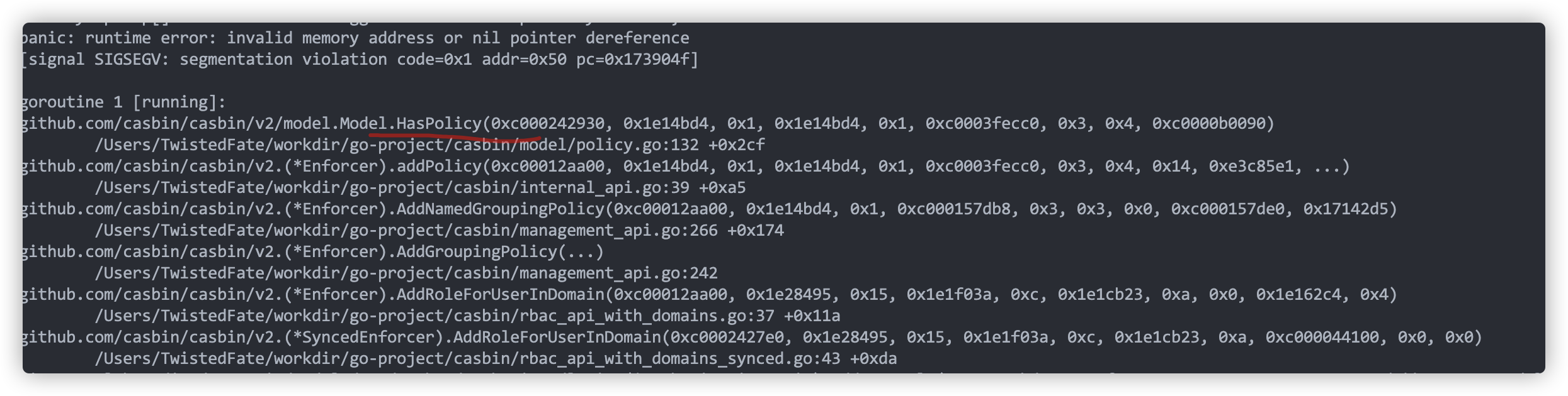 [Bug] It is impossible to define my own group name · Issue #841 · casbin/casbin · GitHub