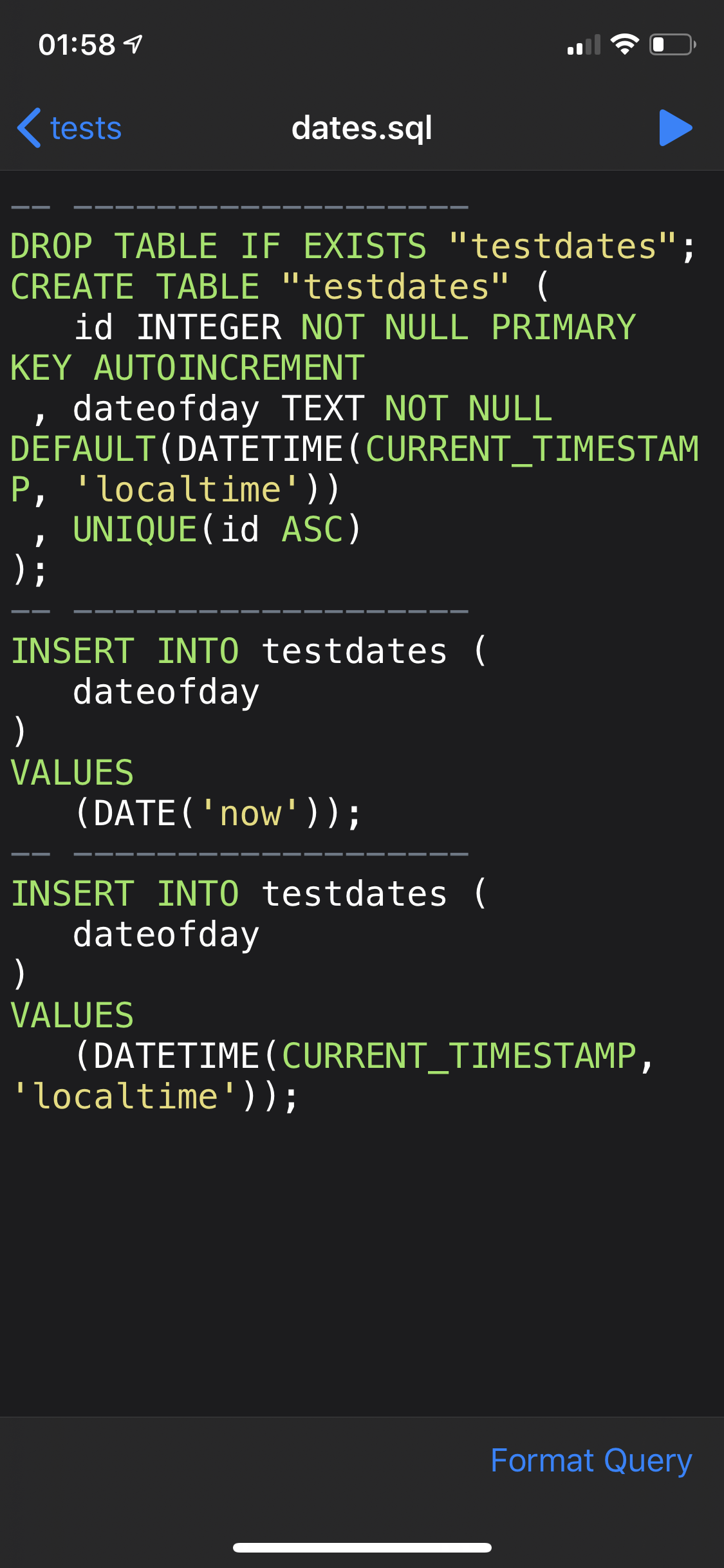 Call SQL functions in Data Editor · Issue #86 · SQLiteFlow/SQLiteFlow-Issues · GitHub