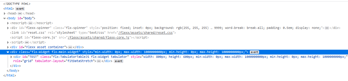 Wrapper for 'Tabulator' weird behaviour · Issue #665 · flexxui/flexx · GitHub