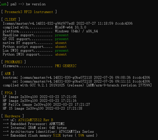 hardnested random number is always 1 · Issue #1760 · RfidResearchGroup/proxmark3 · GitHub