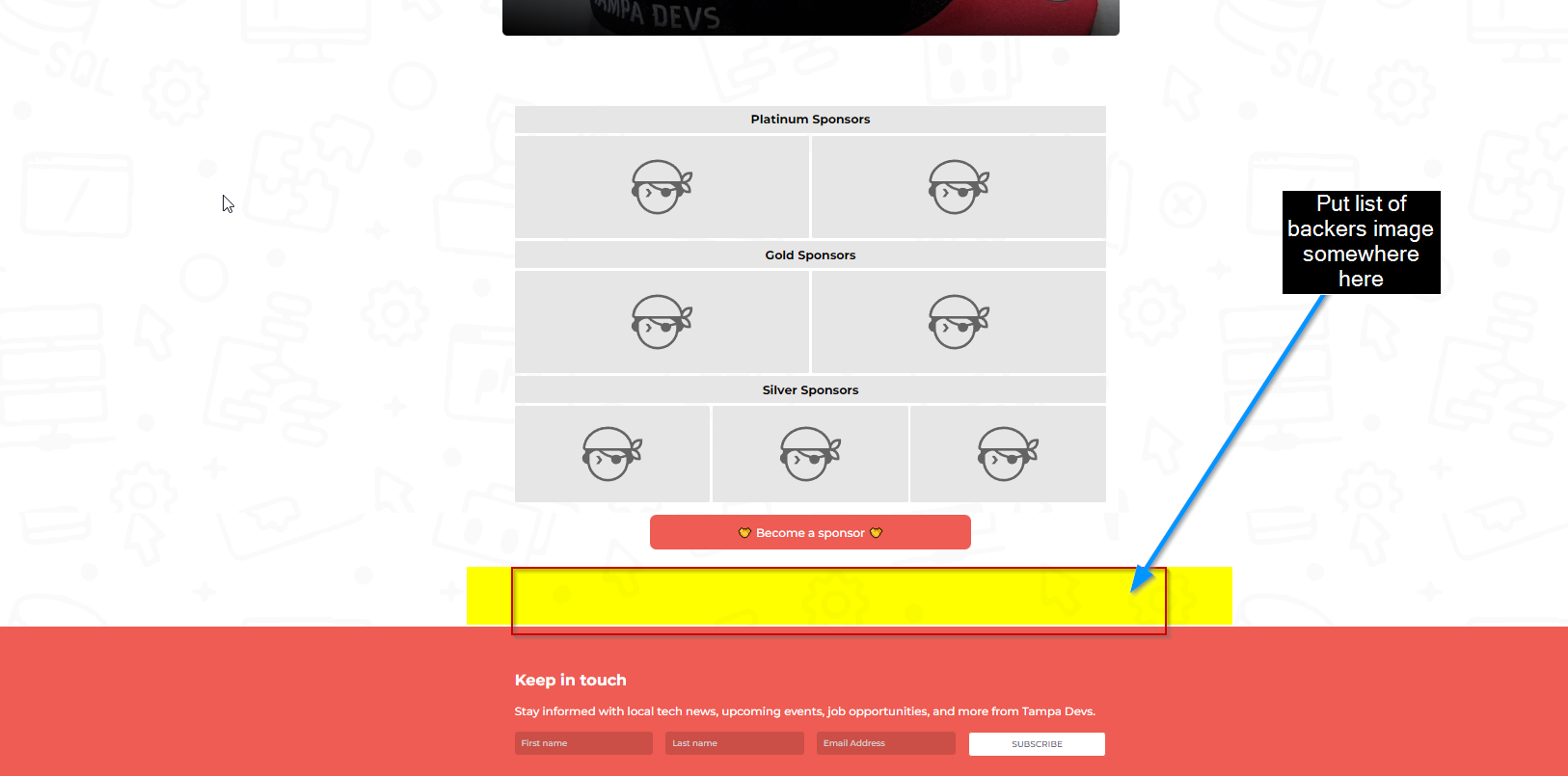FEATURE - Add financial contributors from opencollective and pull it into our home page · Issue ...