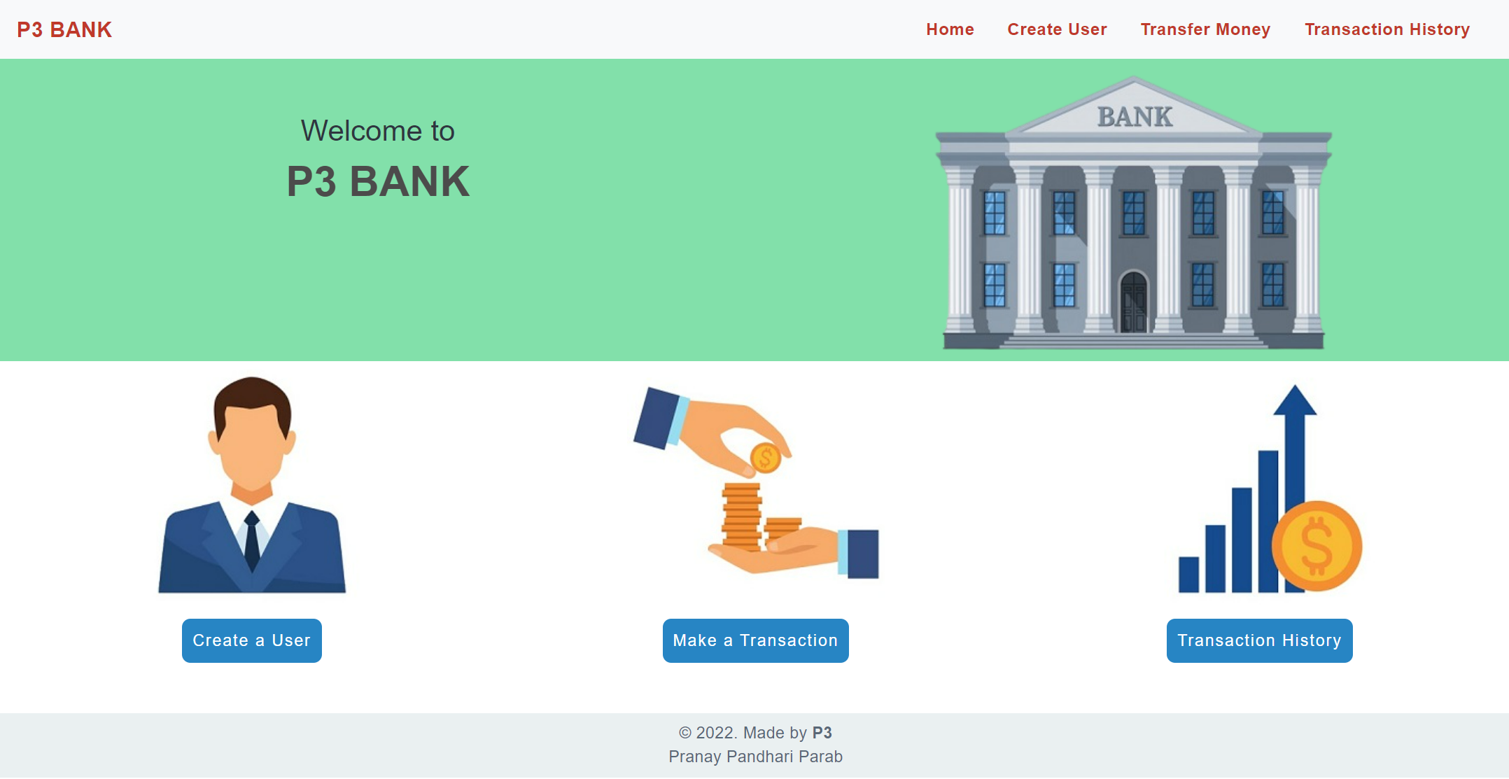 GitHub - pranay272/bank_system