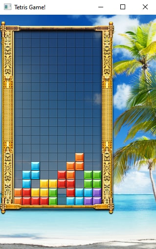 Github Evgbelcp Tetris Game