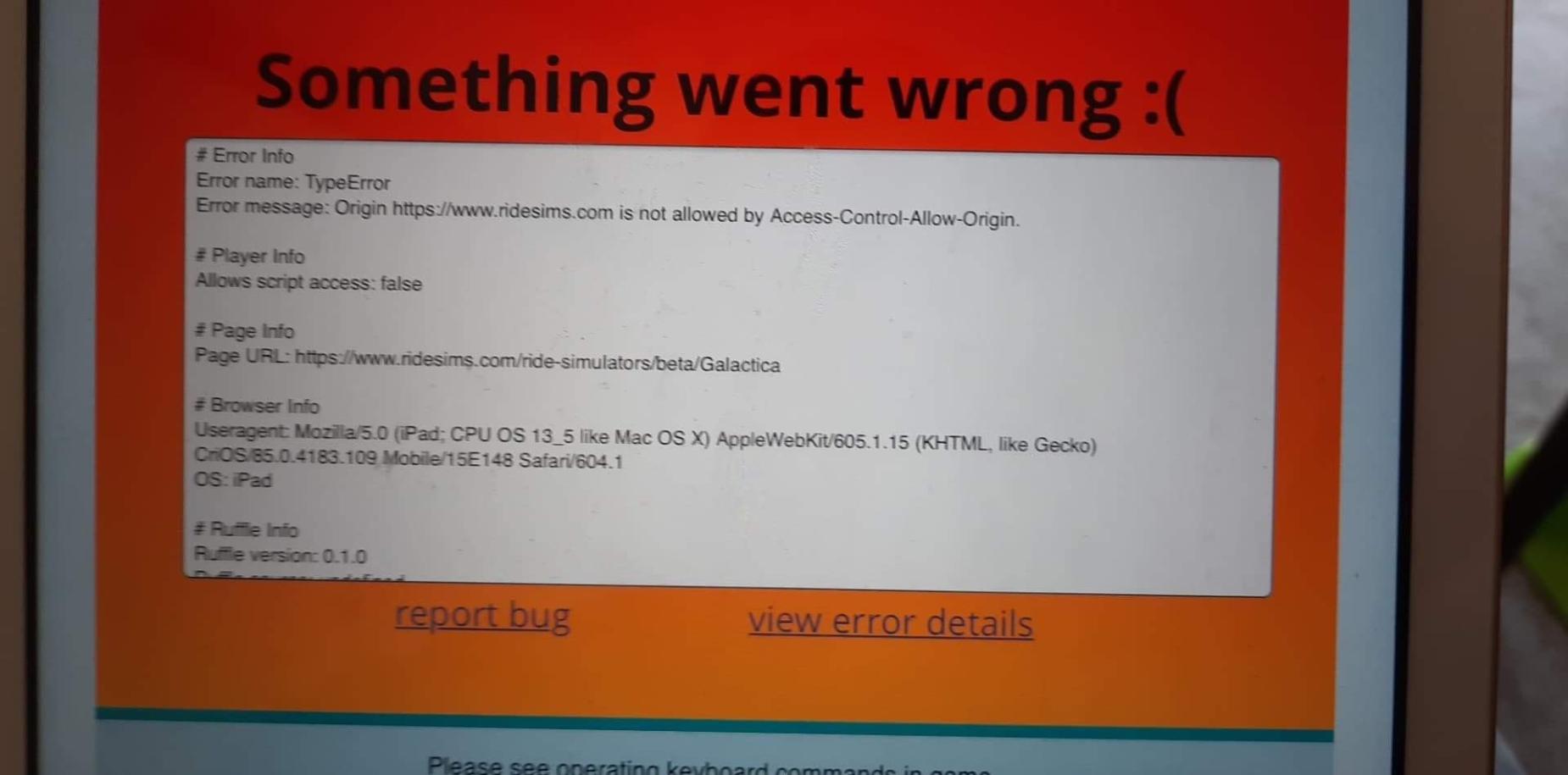 Ruffle Web Access Control Allow Origin Error · Issue 1197 · Ruffle Rsruffle · Github