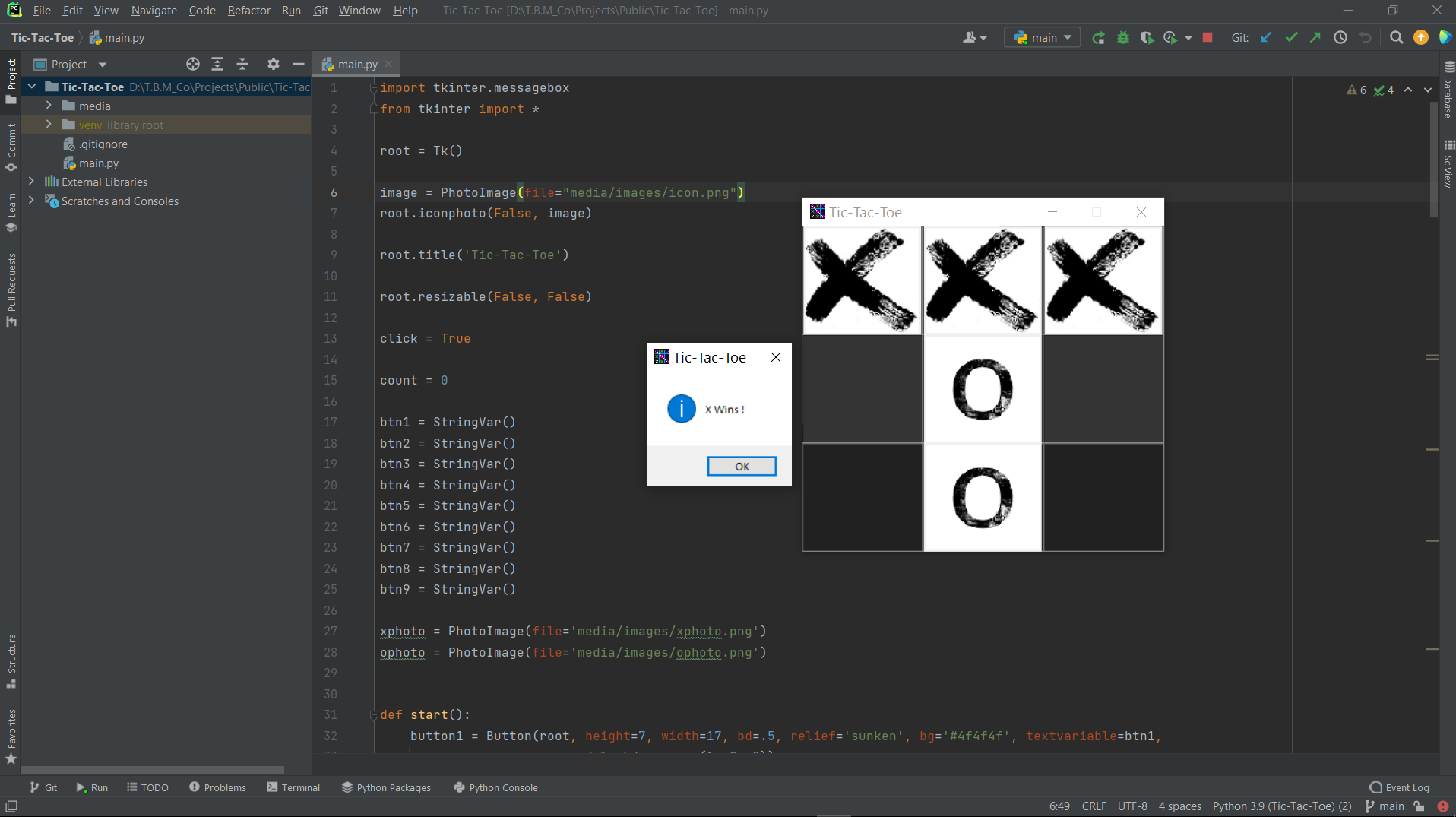 GitHub - technologysbestmen/Tic-Tac-Toe