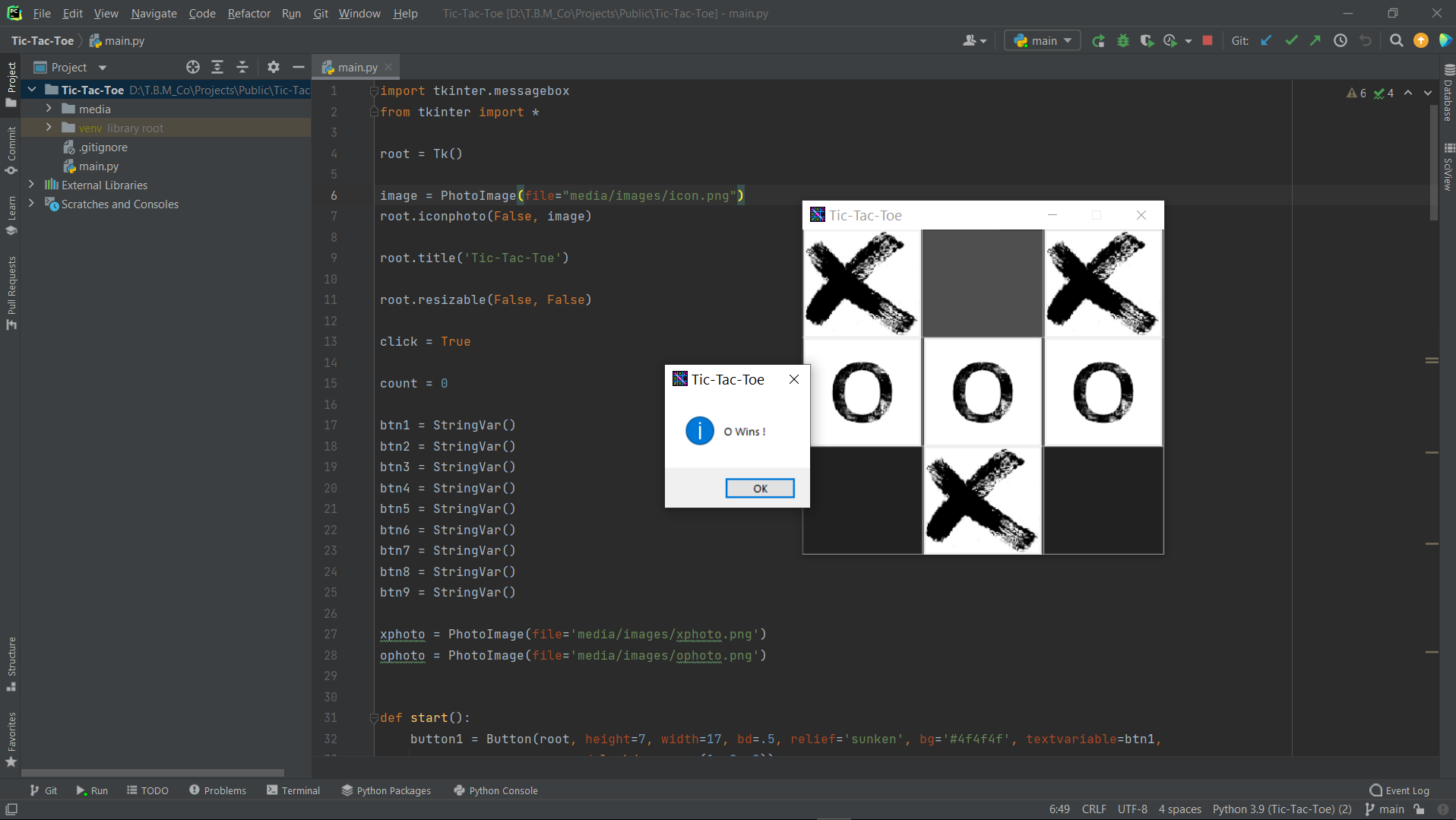 GitHub - technologysbestmen/Tic-Tac-Toe