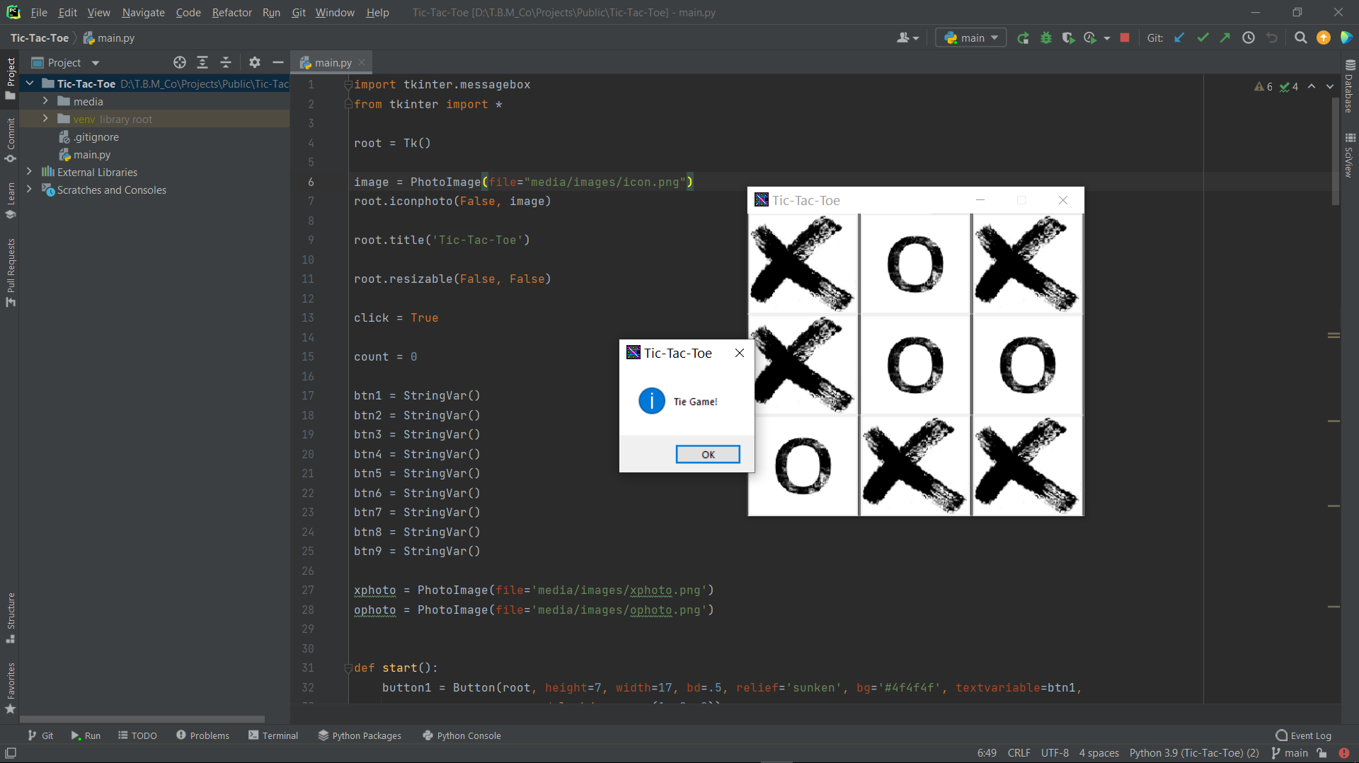 GitHub - technologysbestmen/Tic-Tac-Toe