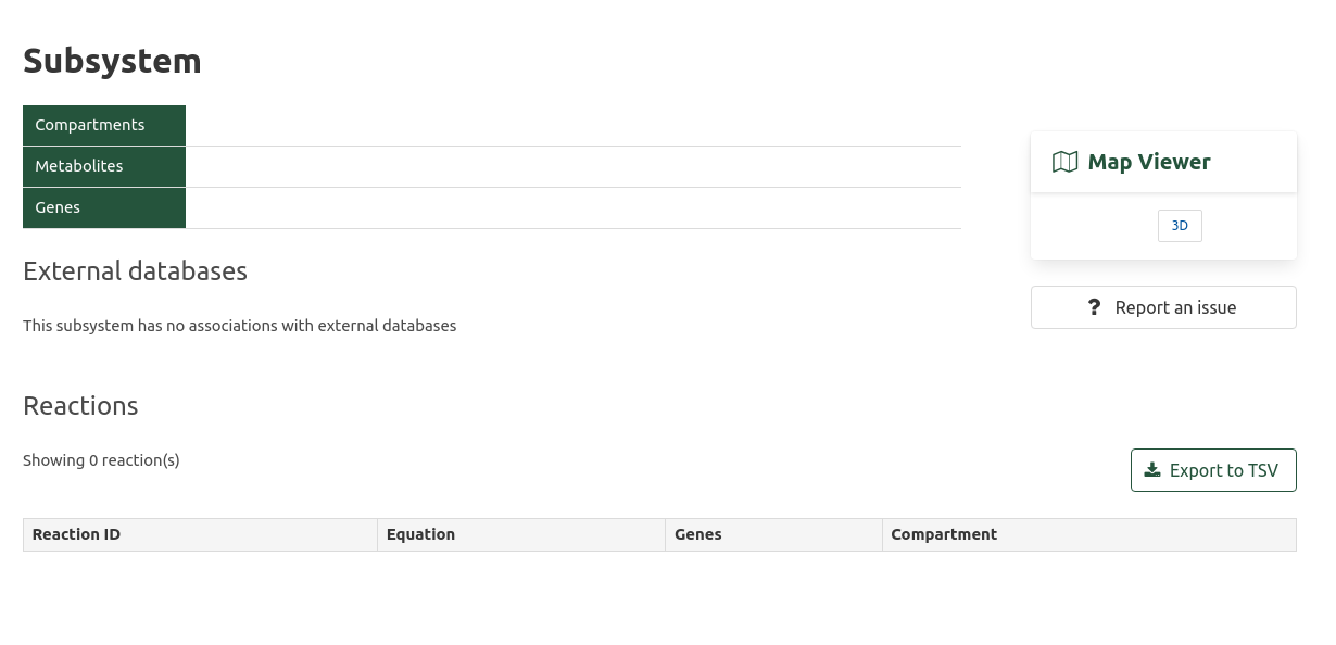 broken subsystem links in related reactions table · Issue #741 ...