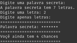 GitHub - AndreiVidal/jogoAdivinhacaoTerminal: Jogo de adivinhar palavra que pode ser executado ...