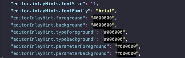 Custom Color Background And Opacity For Inlay Hints · Issue 165157 · Microsoftvscode · Github