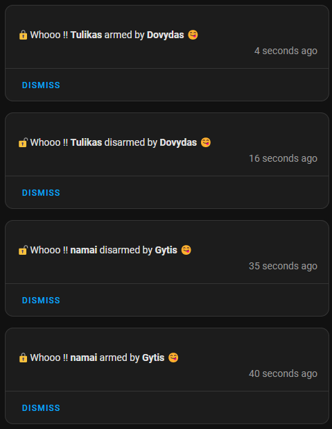 Security armed / disarmed user name and id · Issue #328 · ParadoxAlarmInterface/pai · GitHub