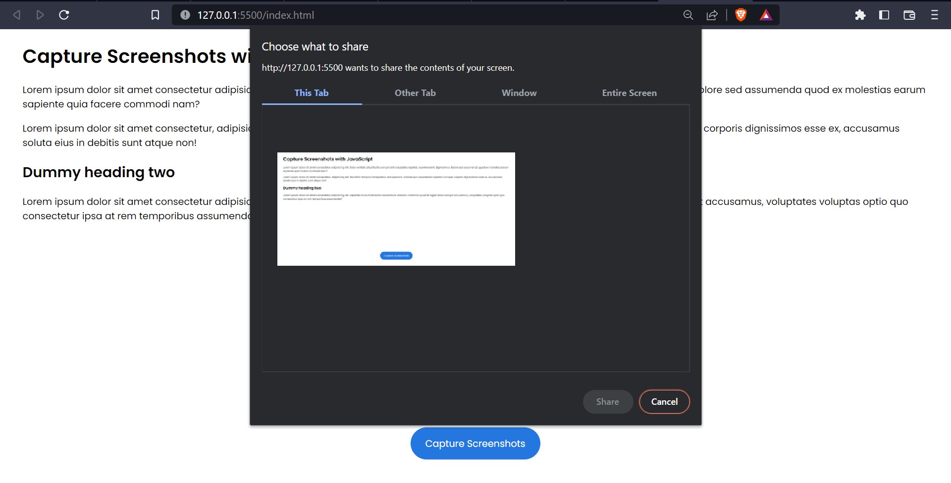 GitHub - anurajkumar23/Take-Screenshot-using-Vanilla-javascript: How to ... GitHub - anurajkumar23/Take-Screenshot-using-Vanilla-javascript: How to ...