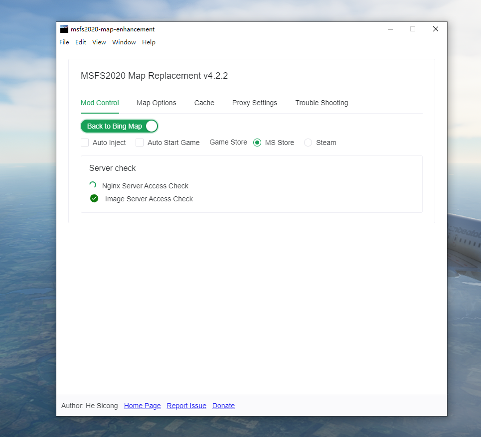 Nginx Sever Access Check Loading all the time, unable to connect · Issue #91 · derekhe/msfs2020 ...