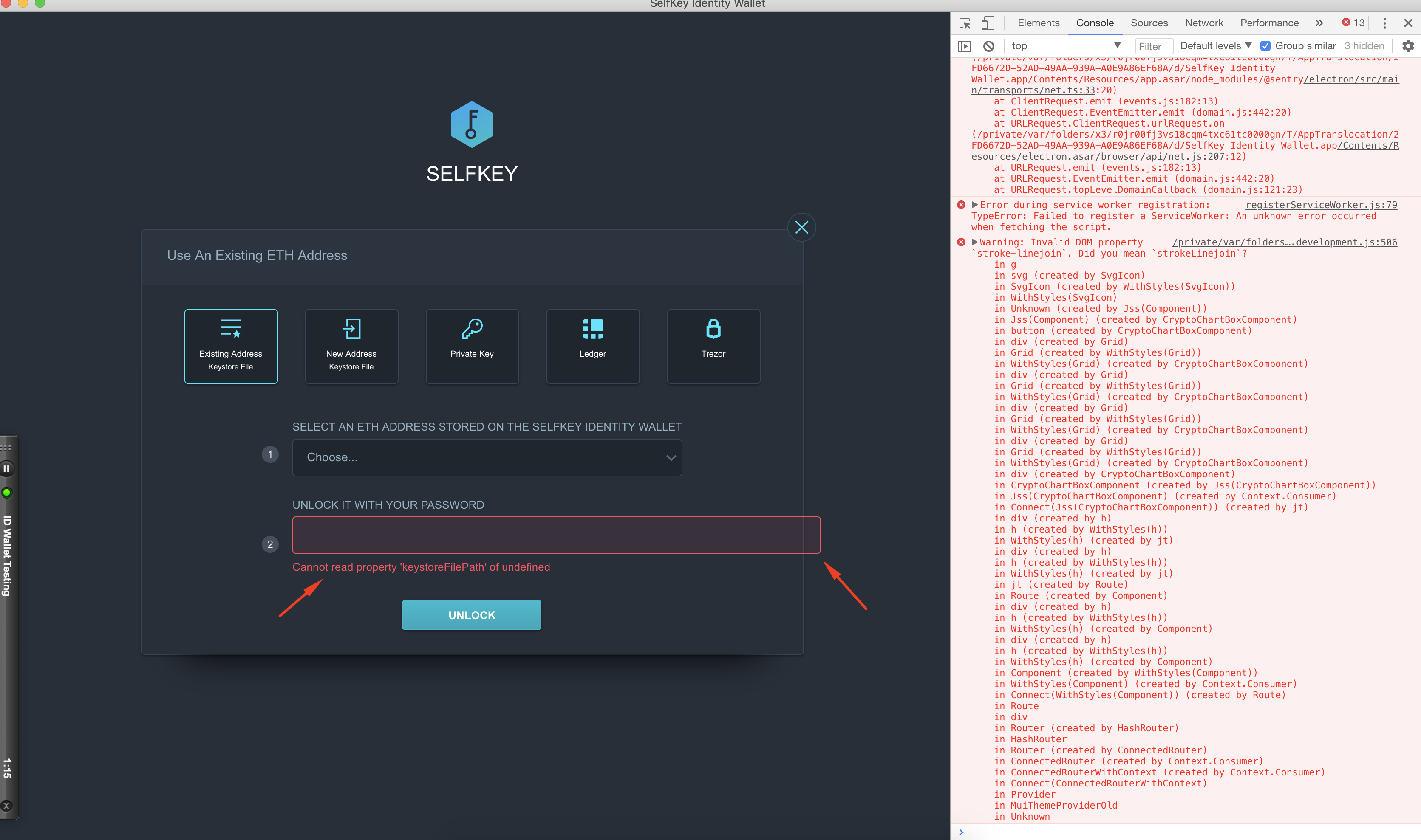 Existing Address Keystore File · Issue #628 · SelfKeyFoundation ...
