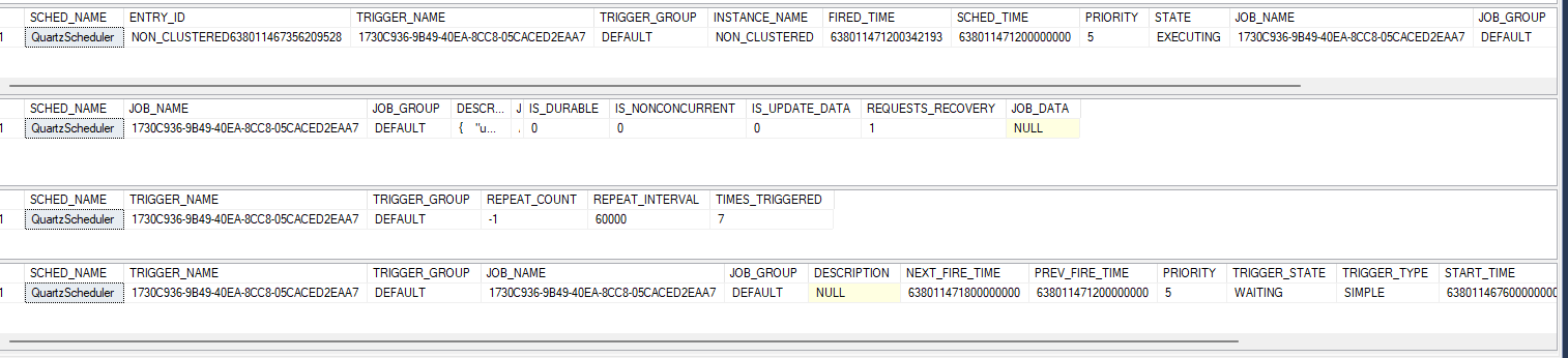 After Server Restart Can We Execute Existing Jobs Again · Quartznet Quartznet · Discussion