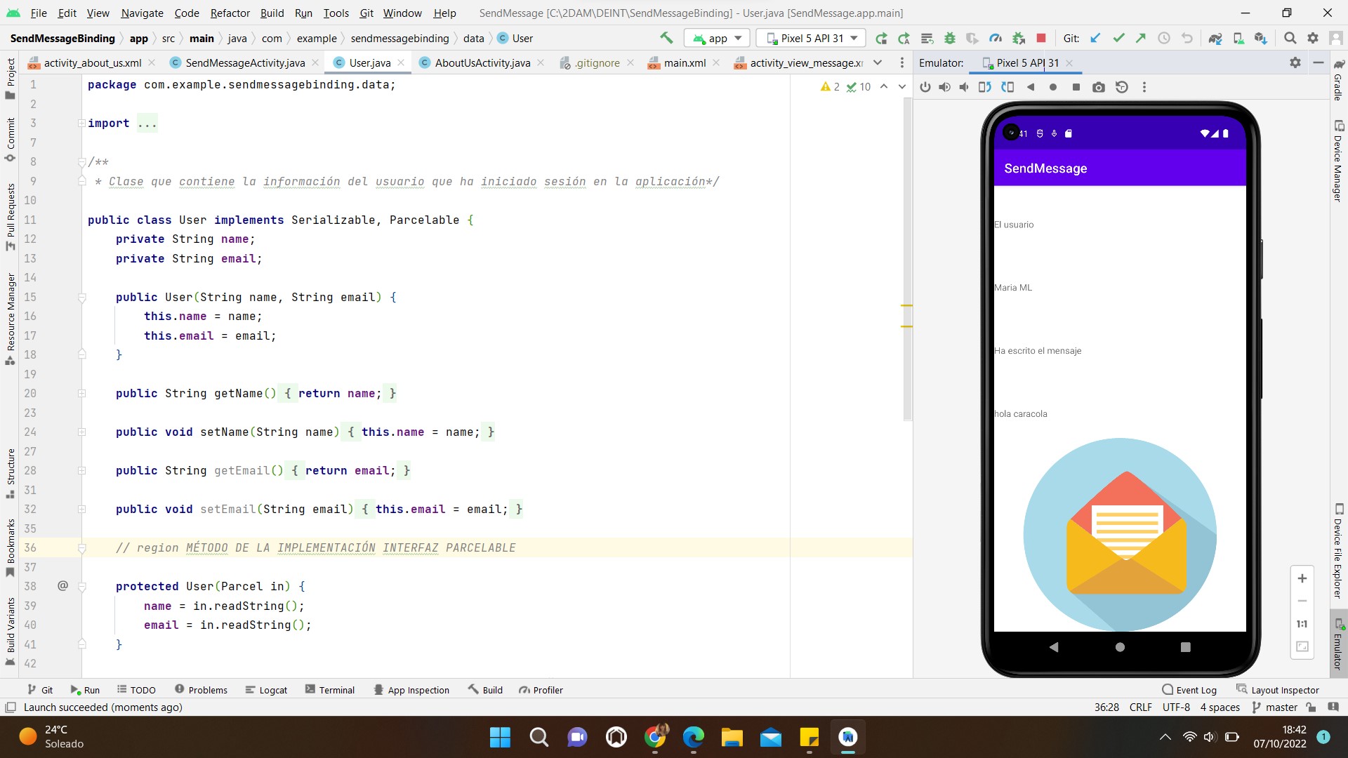 GitHub - MagicalTigerGirl/SendMessageBinding