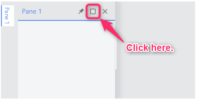 IgbDockManager - An unpinned pane never could be opened after it was maximized and lost focus ...