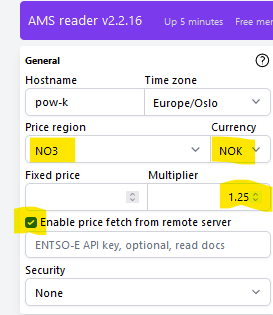 Use pricing from energi data service for home assistent · Issue #555 · UtilitechAS/amsreader ...