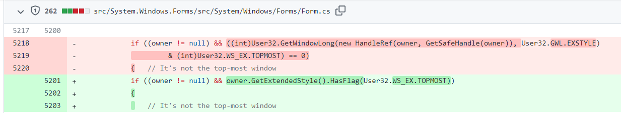 Major regression in Form.ShowDialog(IWin32Window) in .NET 7 -- ship blocker for Paint.NET 5.0 ...