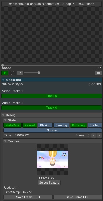TextureFrameCount is zero on Windows. · Issue #1265 · RenderHeads/UnityPlugin-AVProVideo · GitHub