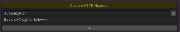 About Custom HTTP Headers for Basic Authentication · Issue #1565 · RenderHeads/UnityPlugin ...