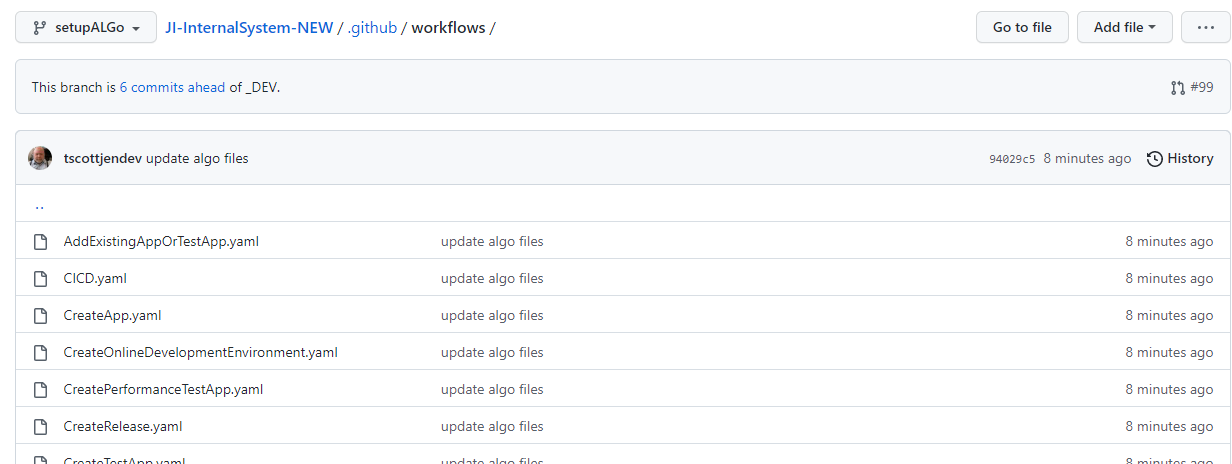 Workflows Missing In Migrating To Algo · Issue 308 · Microsoftal Go · Github