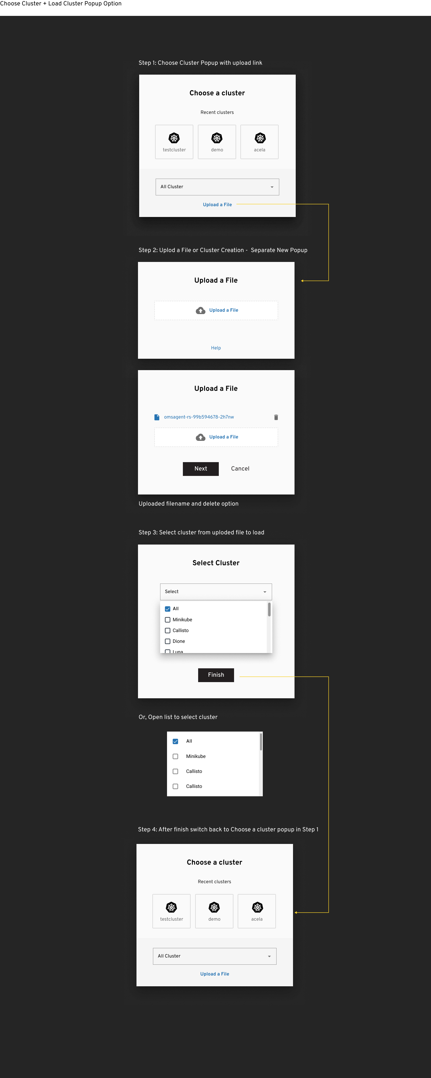 Rfe Add The Ability To Load A Cluster Through The Ui Desktop Only · Issue 684 · Headlamp