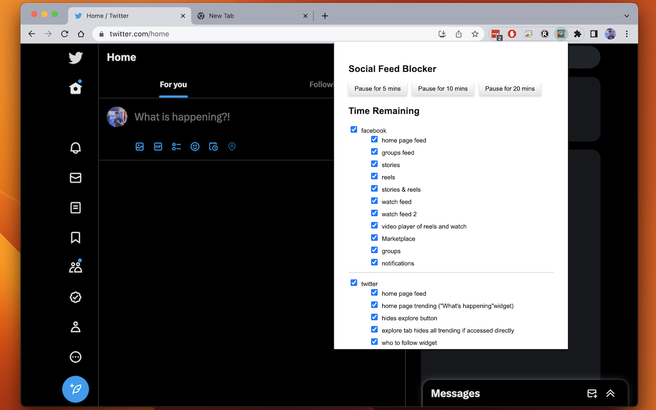 GitHub - ganganimaulik/social-feed-blocker: Chrome Extension which ...