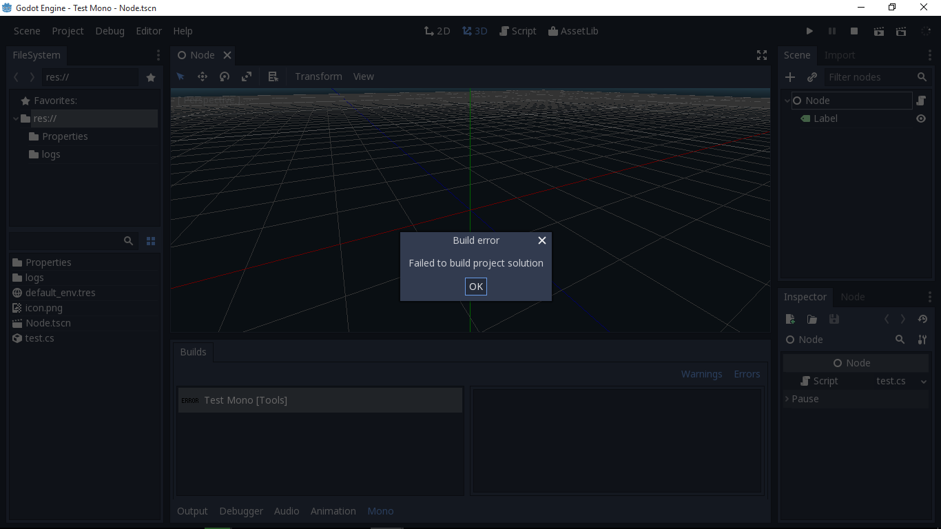 Cannot run a project with space in the name (mono related) · Issue #11892 · godotengine/godot ...