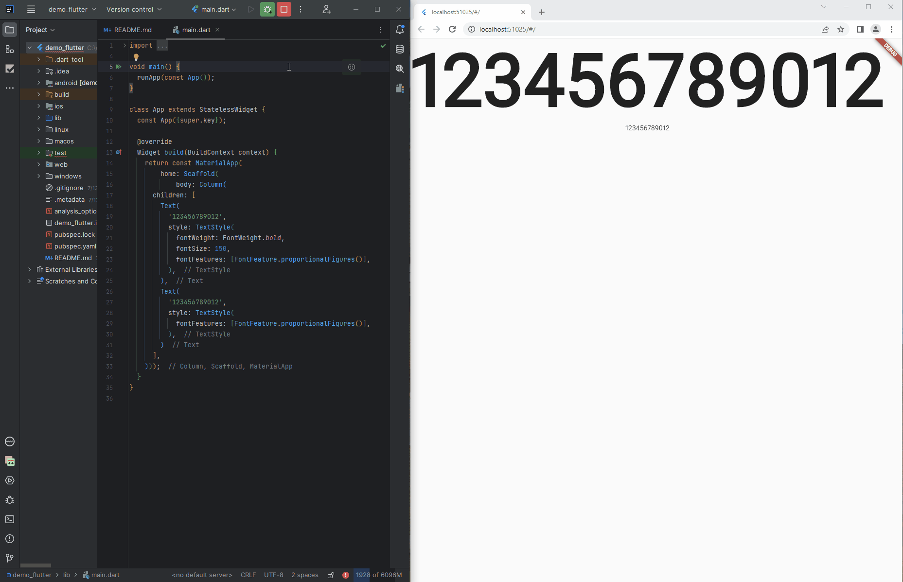 [Web] Using web-renderer=html and Chrome text is blurry depending on browser window size ...