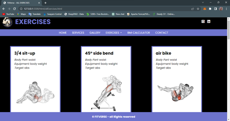GitHub - manik-18/FitVerse: Empower your fitness journey with our all-in-one website featuring ...