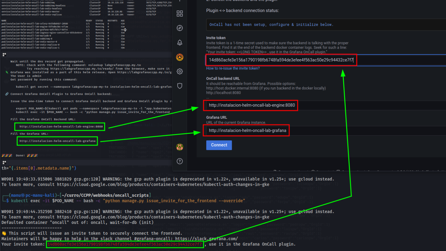 connect oncall to grafana doesn´t work.it shows 403 error. · Issue #468 · grafana/oncall · GitHub
