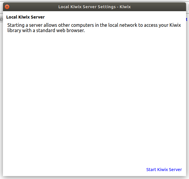 Improve Kiwix Serve dialog look and feel · Issue #421 · kiwix/kiwix ...