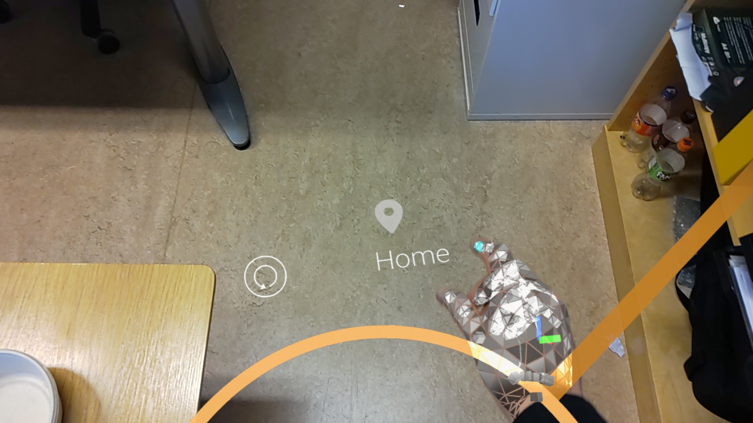 Interacting with Aura icons is hard · Issue #599 · WEKIT-ECS/MIRAGE-XR · GitHub