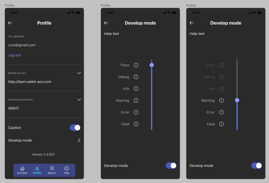 Implement verbosity slider · Issue #1335 · WEKIT-ECS/MIRAGE-XR · GitHub