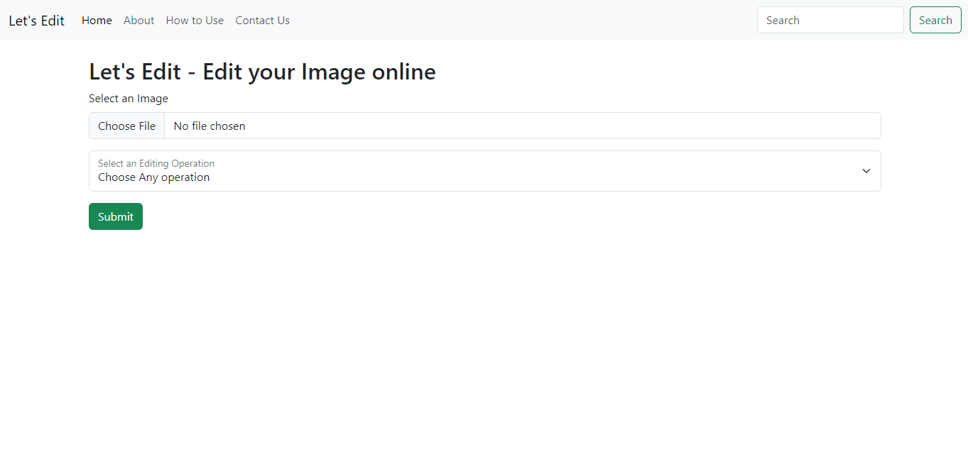 GitHub - Sutampaul990/Image-Editor: Using python and flask , Bootstrap. It's a Responsive ...