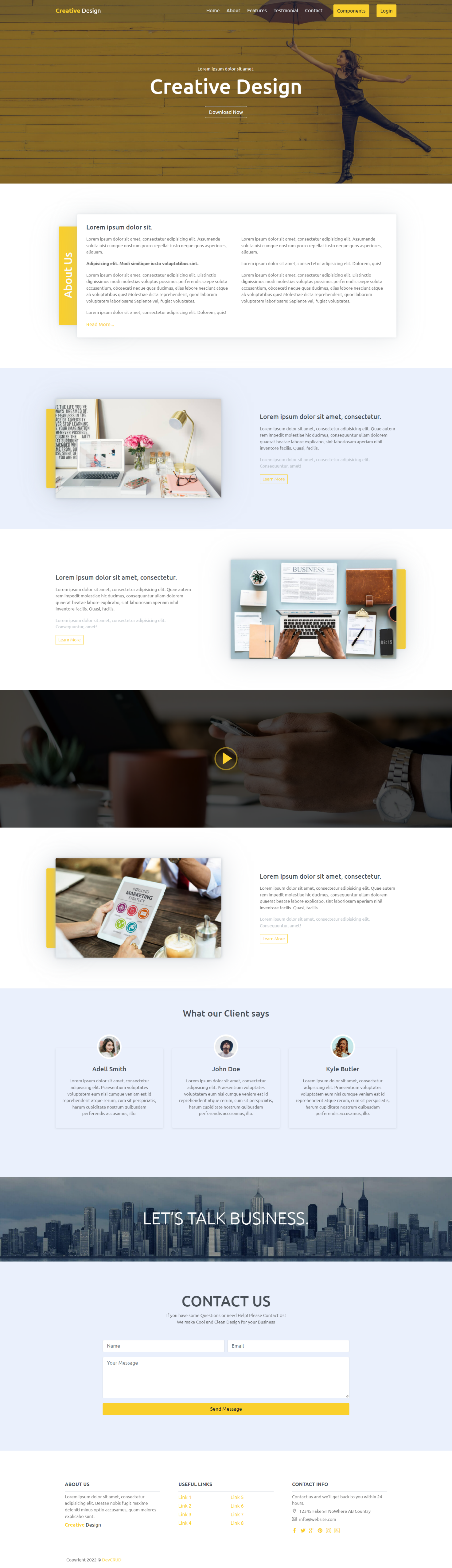 GitHub - Mit2001/Single-page-template-into-multiple-pages-template